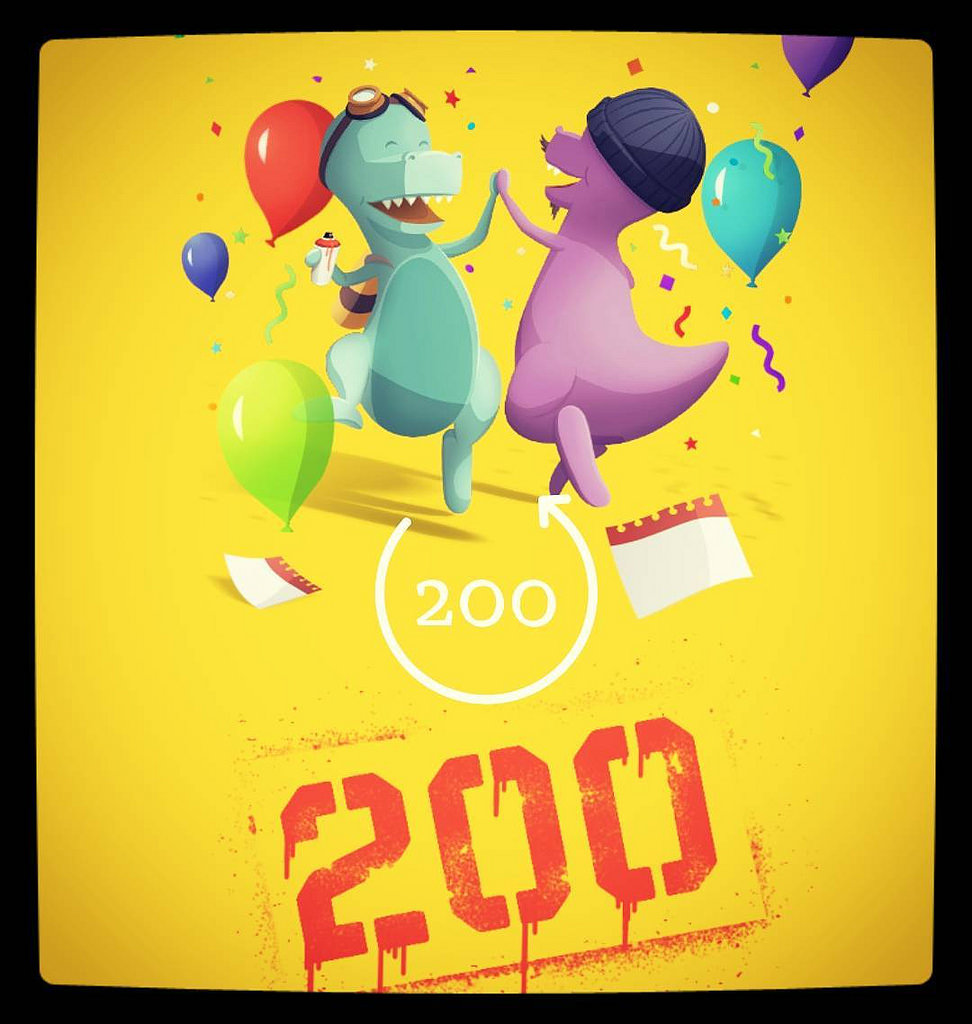 200 days in a row! | T+G